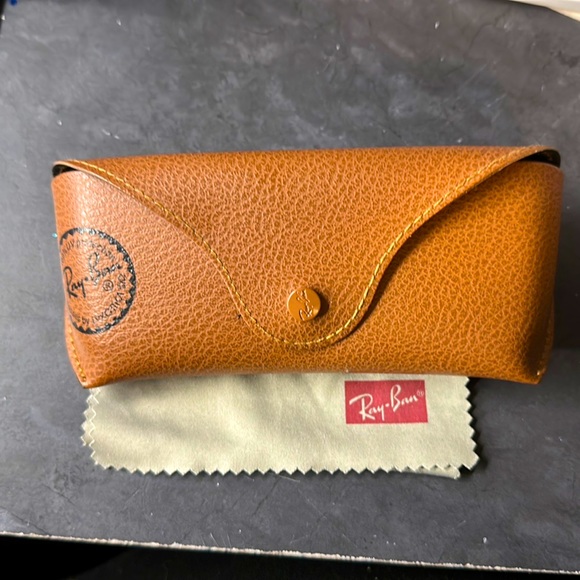 Ray-Ban | Accessories | Rayban Sunglasses Case With Cloth | Poshmark